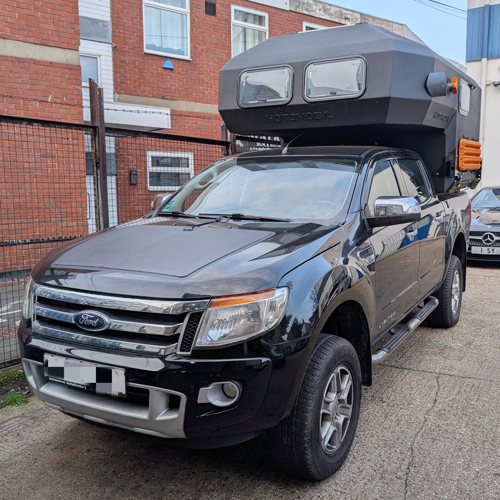Ford Ranger PX1 (2011-2015) Lensun 100W Hood/Bonnet Solar Panel ...