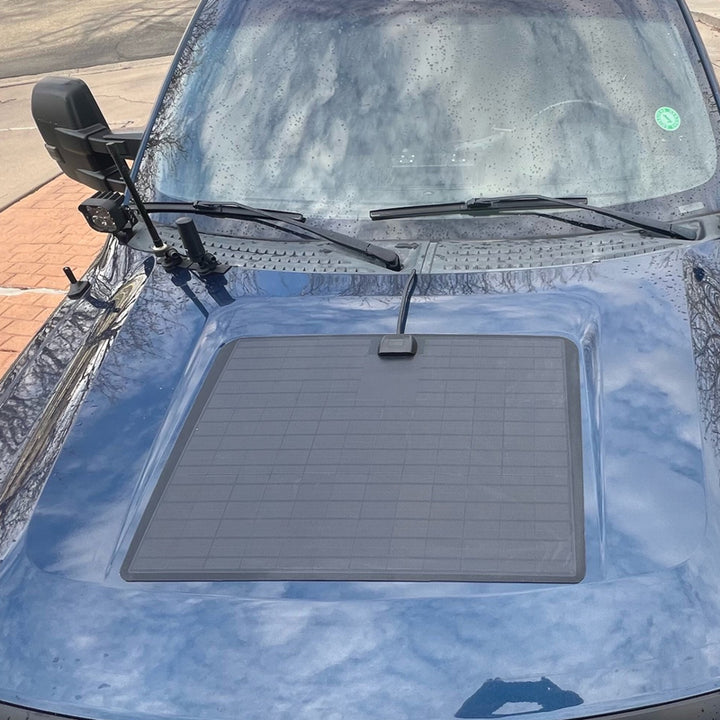 Ford F-150 (2009-2014) Lensun 60W Hood Flexible Solar Panel – LensunSolar