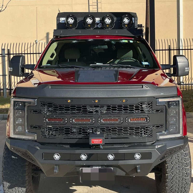 Ford Super Duty 4th Gen(2017-2022) F250 Lensun 65W Hood Solar Panel ...