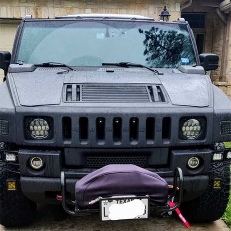 Hummer H2 Lensun 135W Hood/Bonnet Flexible Solar Panel – LensunSolar