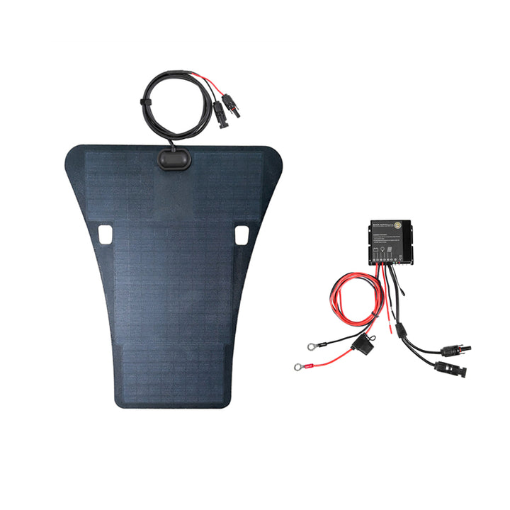 Jeep Wrangler(2007-2018)Lensun 40W Hood Flexible Solar Panel – LensunSolar