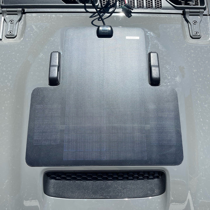 Jeep Gladiator JT Mojave, Rubicon 392 Lensun 45W Hood Solar Panel – LensunSolar