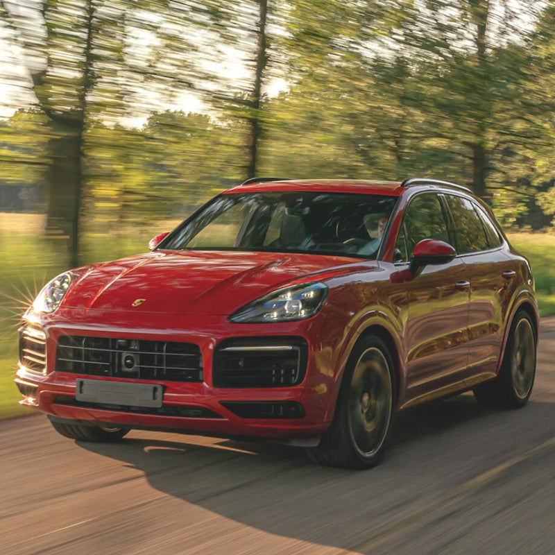 Porsche Cayenne Lensun 75W Hood Flexible Solar Panel – LensunSolar