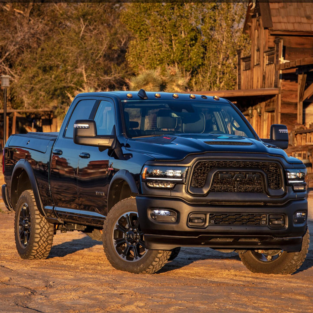 Dodge Ram HD Sport 2500 Lensun 85W Hood Flexible Solar Panel – LensunSolar