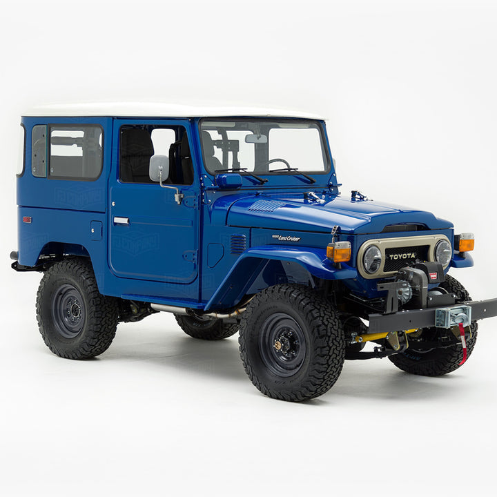 Toyota Land Cruiser FJ40 Lensun 80W Bonnet Solar Panel – LensunSolar